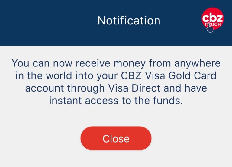 Is CBZ offering Visa Direct a new remittance tool in Zimbabwe?